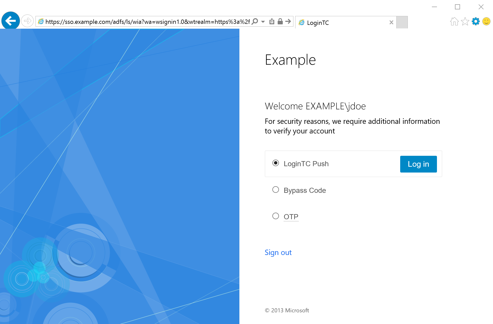Two-factor authentication for AD FS on Windows Server 2012 R2 - LoginTC Two-factor authentication for AD FS on Windows Server 2012 R2 - LoginTC