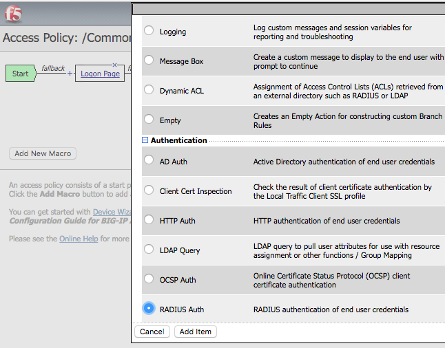 Two factor authentication for F5 BIG-IP APM - LoginTC