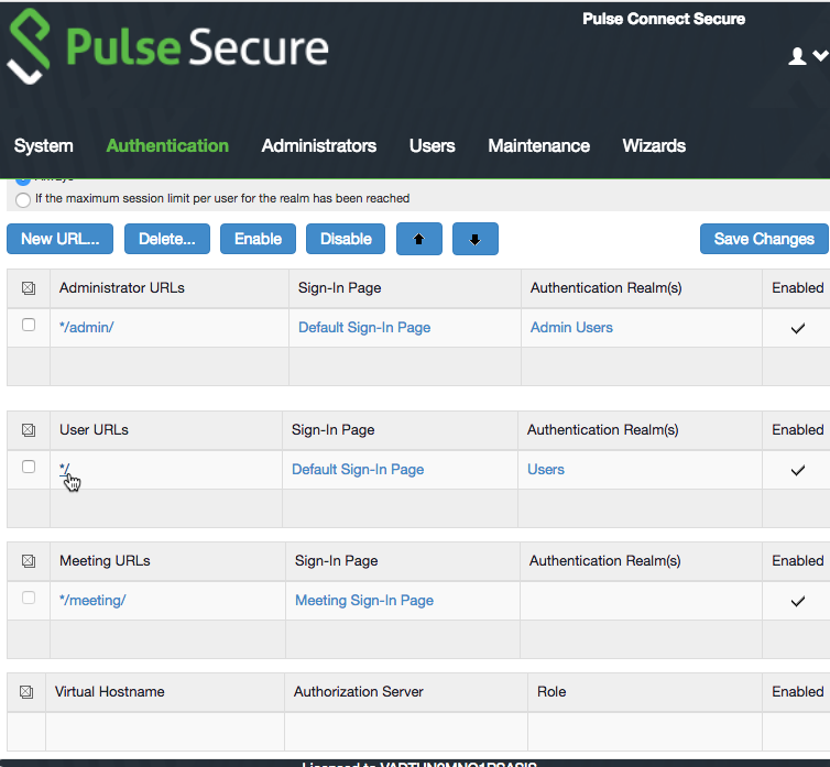 Pulse Connect Secure Pulse Secure Pulse Connect Secure Pulse Secure