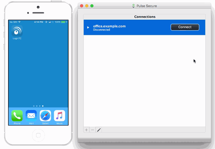 Pulse Connect Secure SSL VPN Two-Factor Authentication with LoginTC Pulse Connect Secure SSL VPN Two-Factor Authentication with LoginTC
