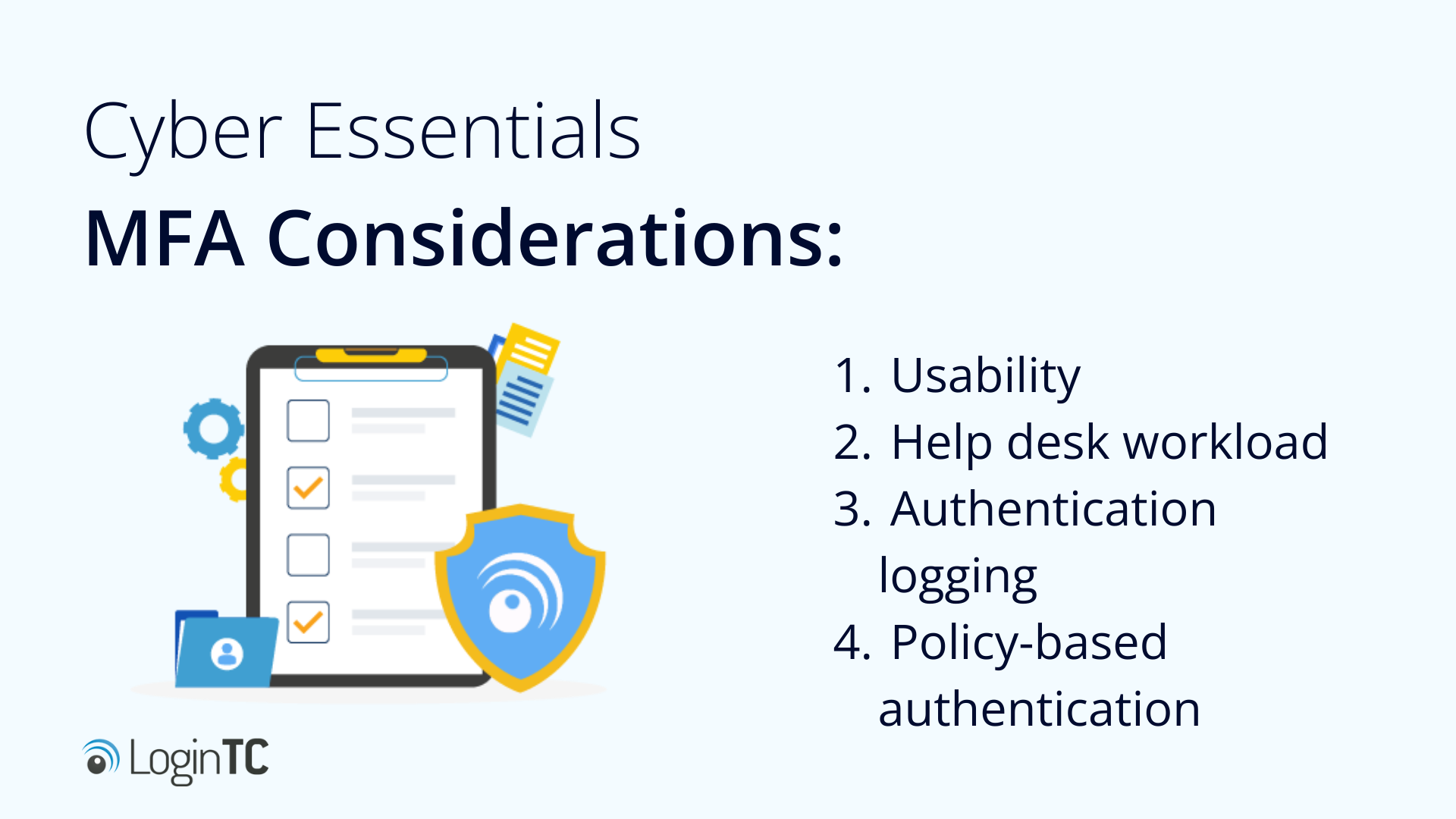 The Ultimate Guide to MFA for Cyber Essentials Certification - LoginTC