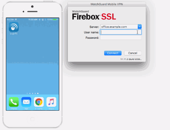 WatchGuard Two-Factor Authentication (2FA) - XTM and Firebox SSL VPN